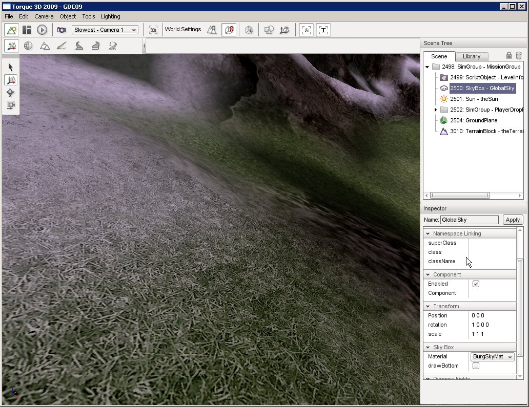 Torque 3D World Editor - Building Terrains